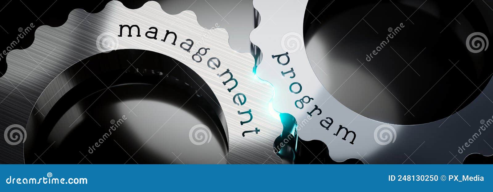 Program Management - Gears Concept - 3D Illustration Stock Photo ...