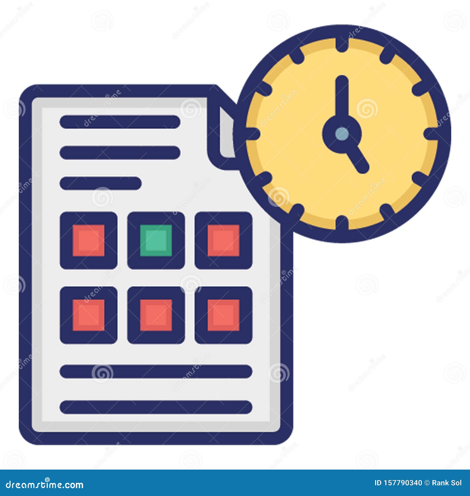 Program Management Project Deadline Vector Icon Which Can Easily