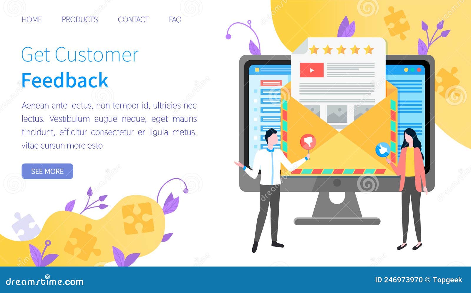 Program for Marketing Analysis, Customer Feedback Research. Business ...