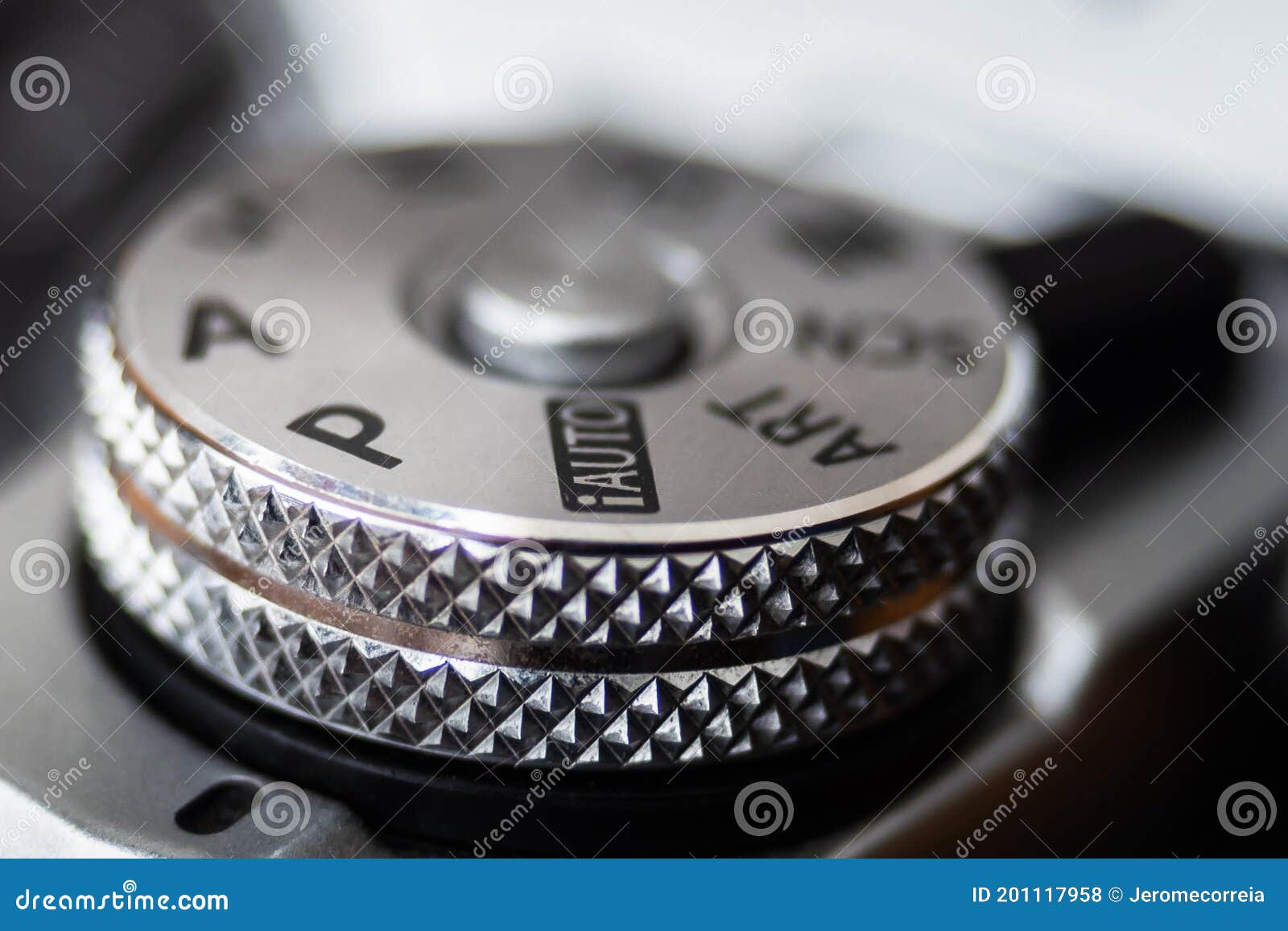 Program mode on a camera stock photo. Image of photographic - 201117958