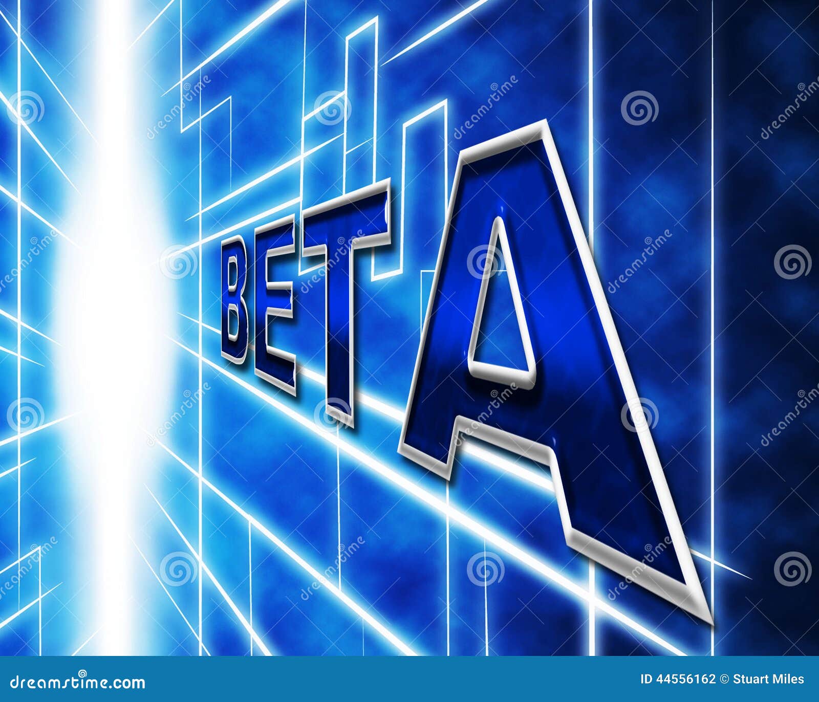 Programación De Beta Indicates Online Program and Del Software Stock de ...