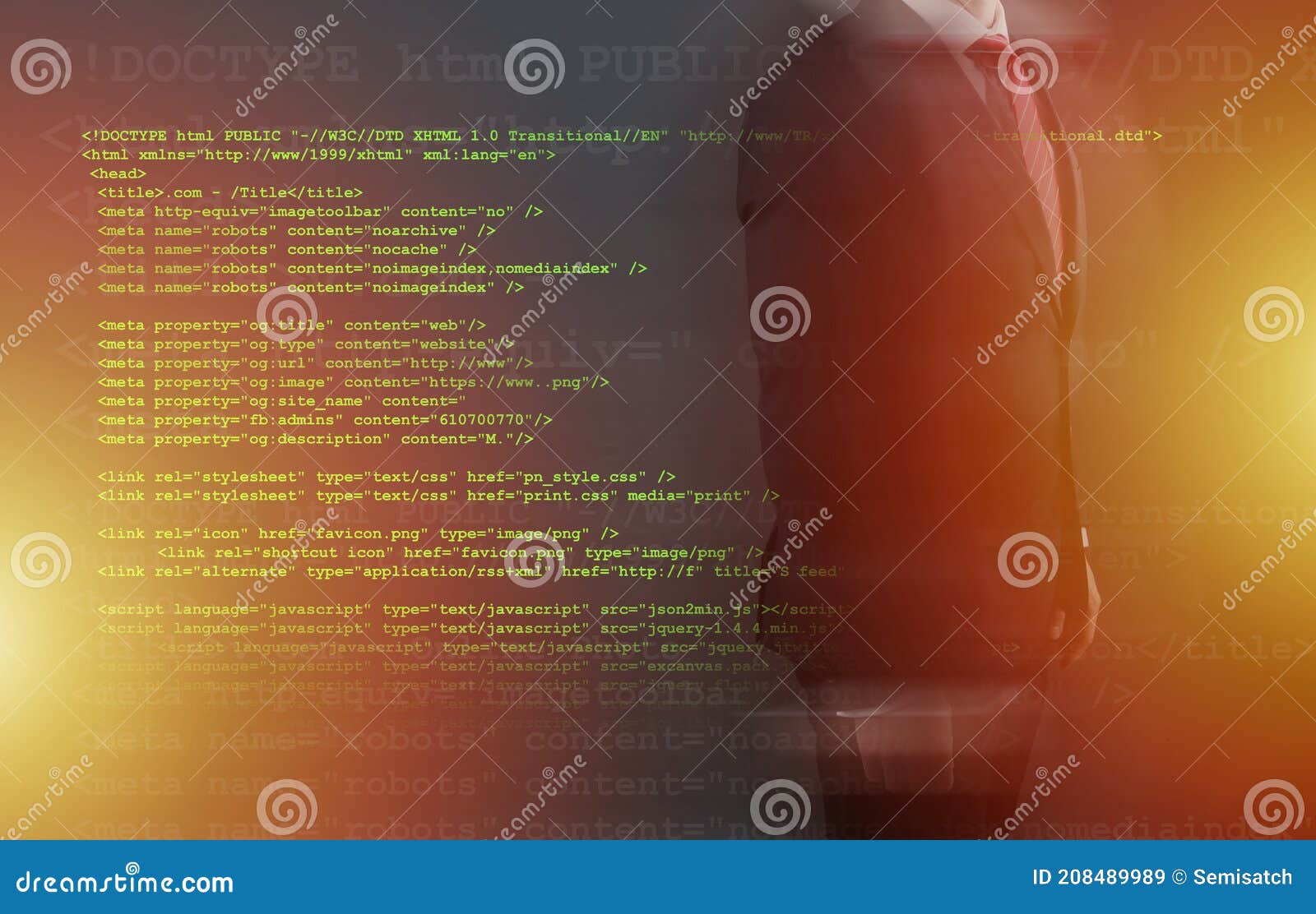 Programer In Data Center Code Programming Software Development And Source Code Concept Royalty 8357