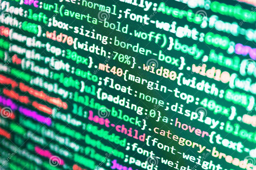 Programing Workflow Abstract Algorithm Concept. Digital Technology on ...