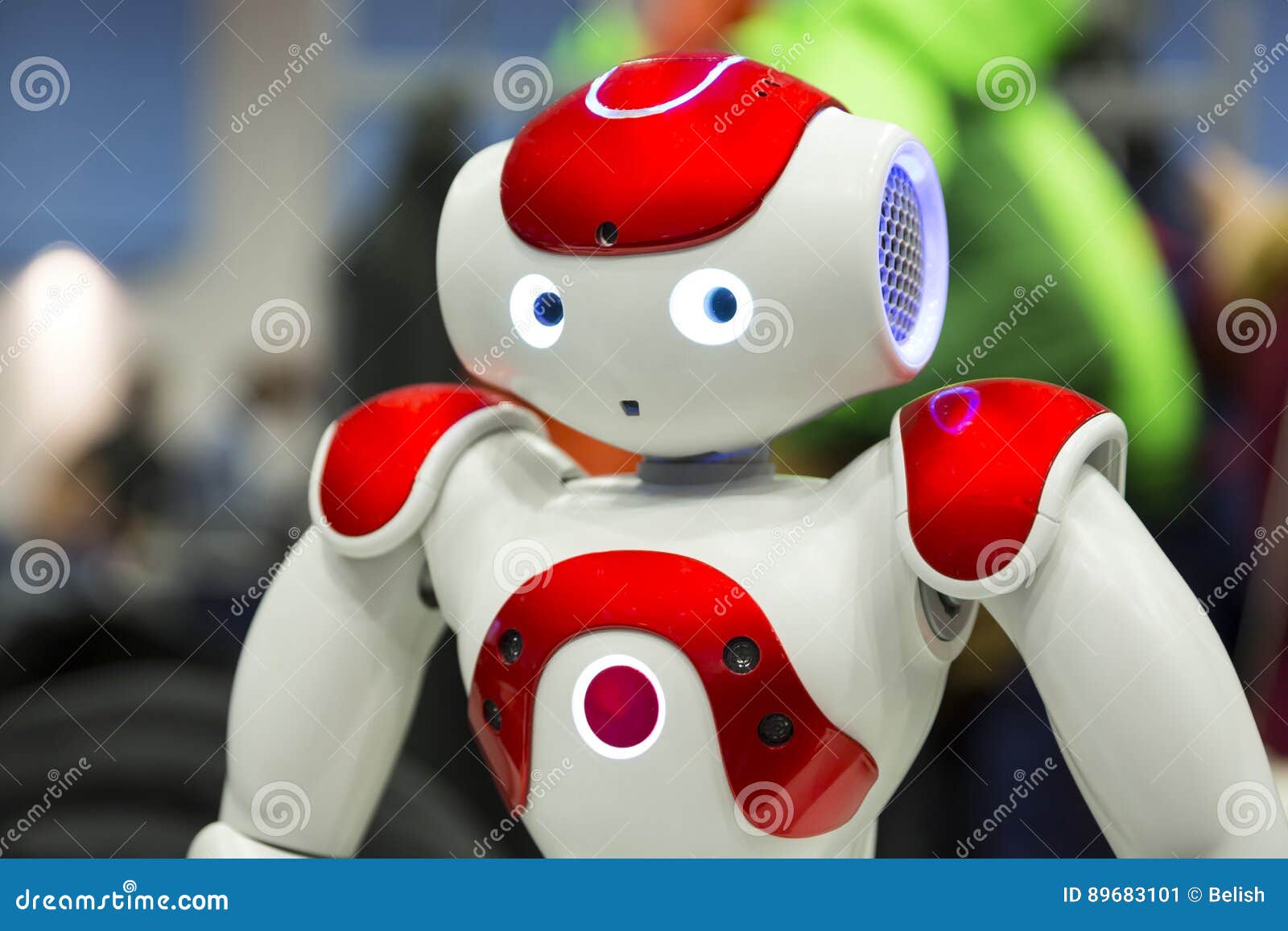 Programmable Robot for Education Stock Image - Image of execute, open ...