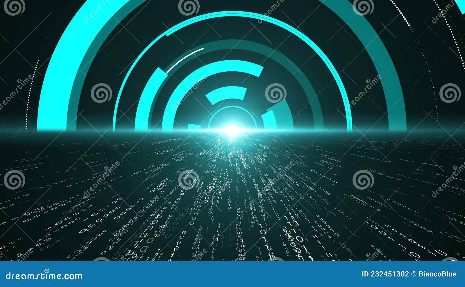 Programmation Visionnaire Et Codage Des Futurs Logiciels Illustration ...