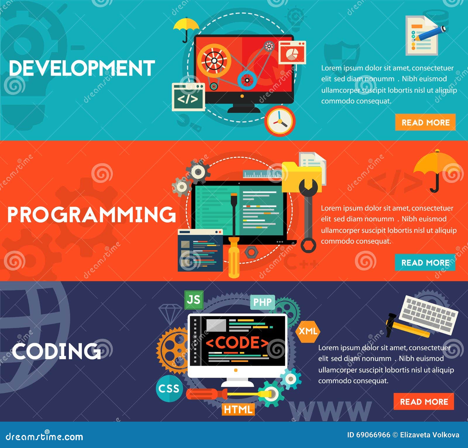 Programmazione, Sviluppo E Codificare Le Insegne Di Concetto ...