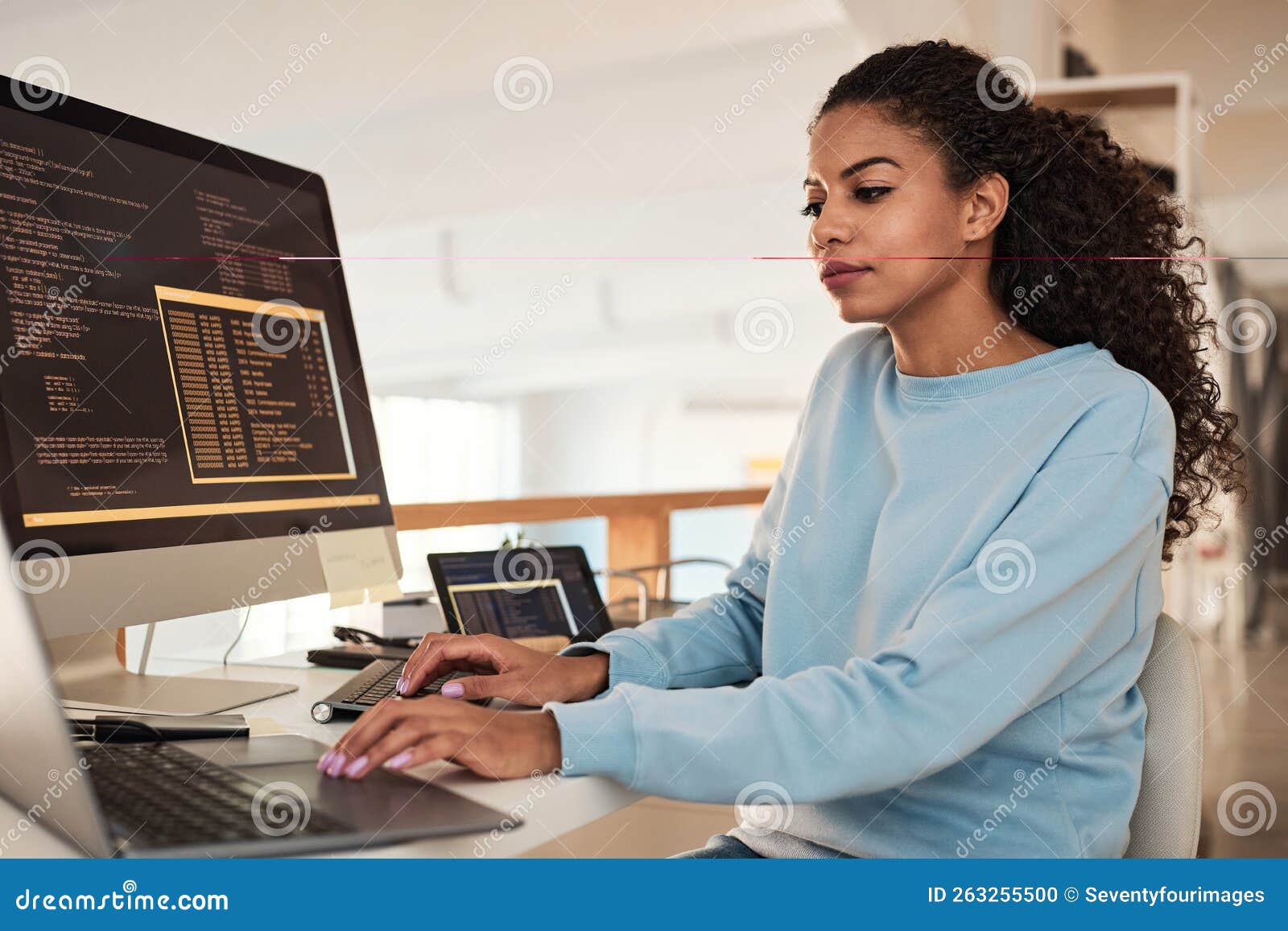 Programmer Checking Code stock photo. Image of automate - 263255500 Programmer Checking Code stock photo. Image of automate - 263255500
