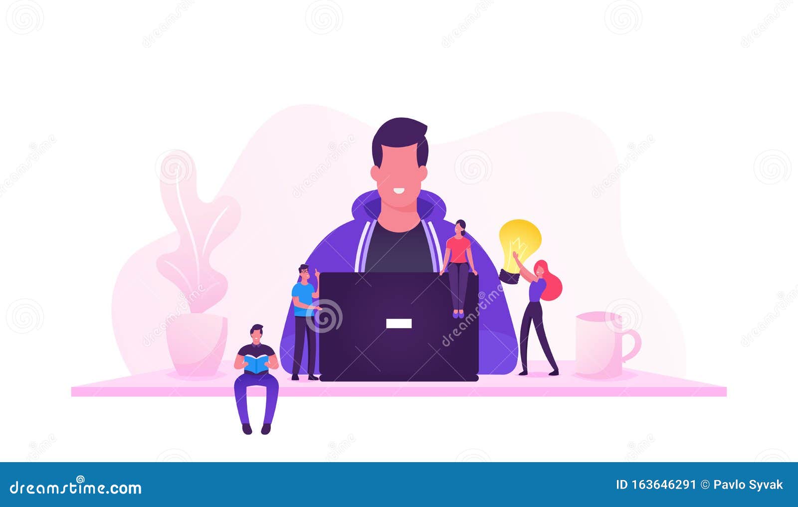 Programmer Coder Web Developer or Software Engineer Sitting at Desk and ... Programmer Coder Web Developer or Software Engineer Sitting at Desk and ...