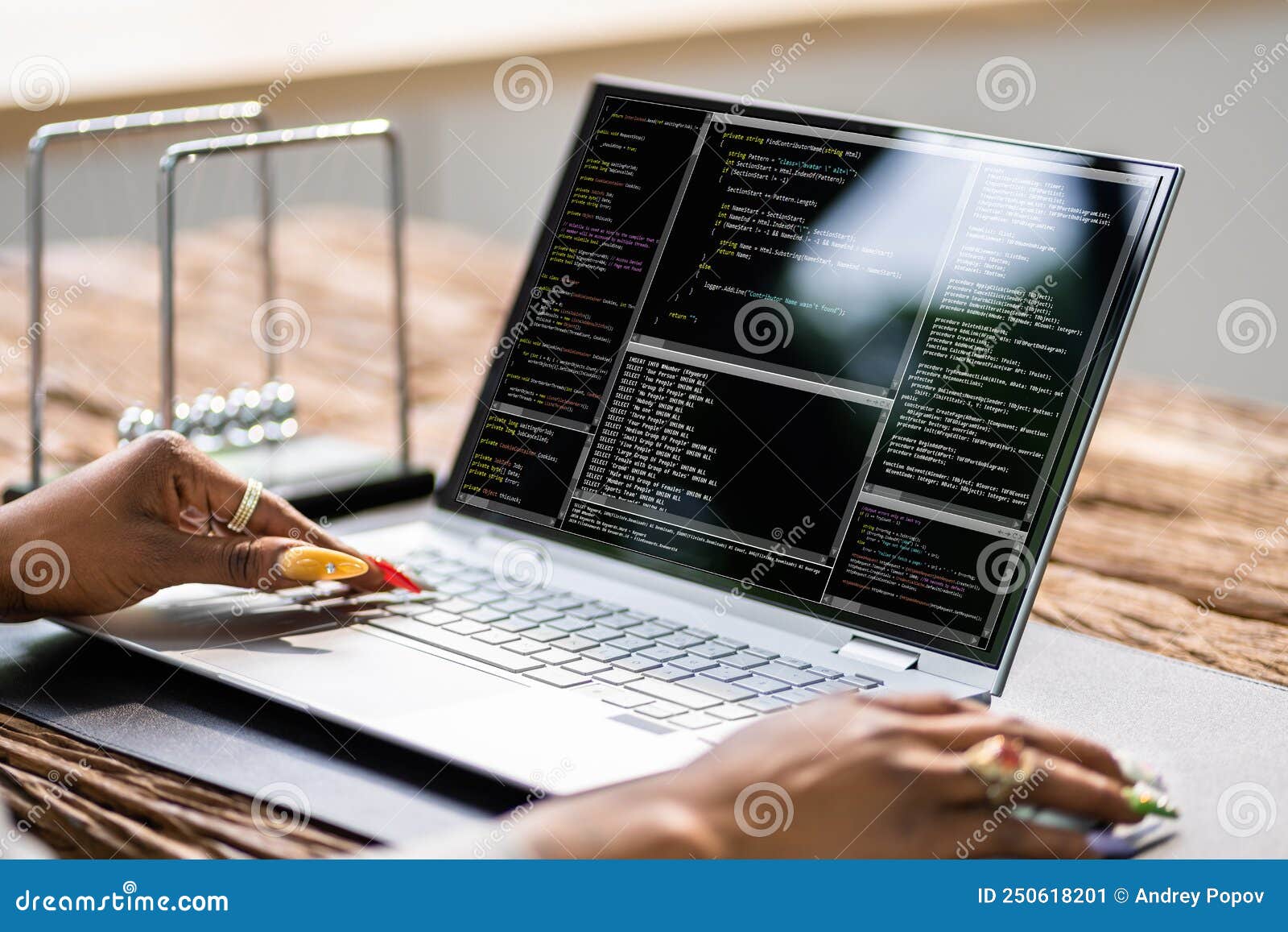 Programmer Coding Classes Web Developer Coder Stock Image Image Of Programmer Program 250618201