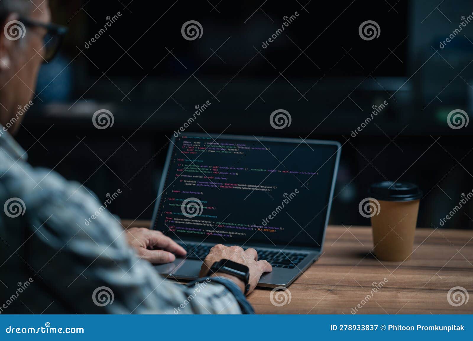 Programmer Coding Compiler Encode Debug And Developer Application Software For Business 8101