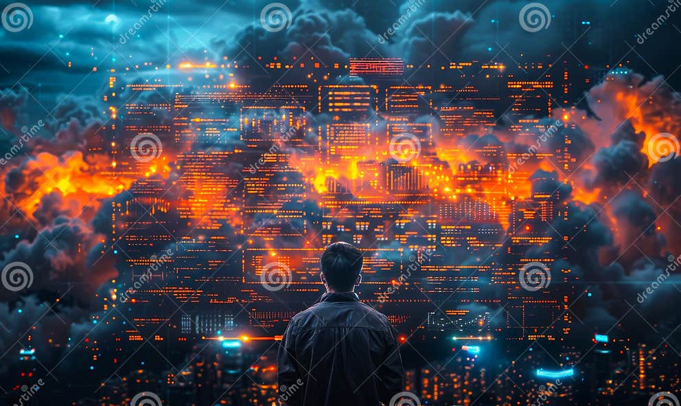 Programmer Coding Data Science AI Cloud Computing Database Management Cyber Security Data ...