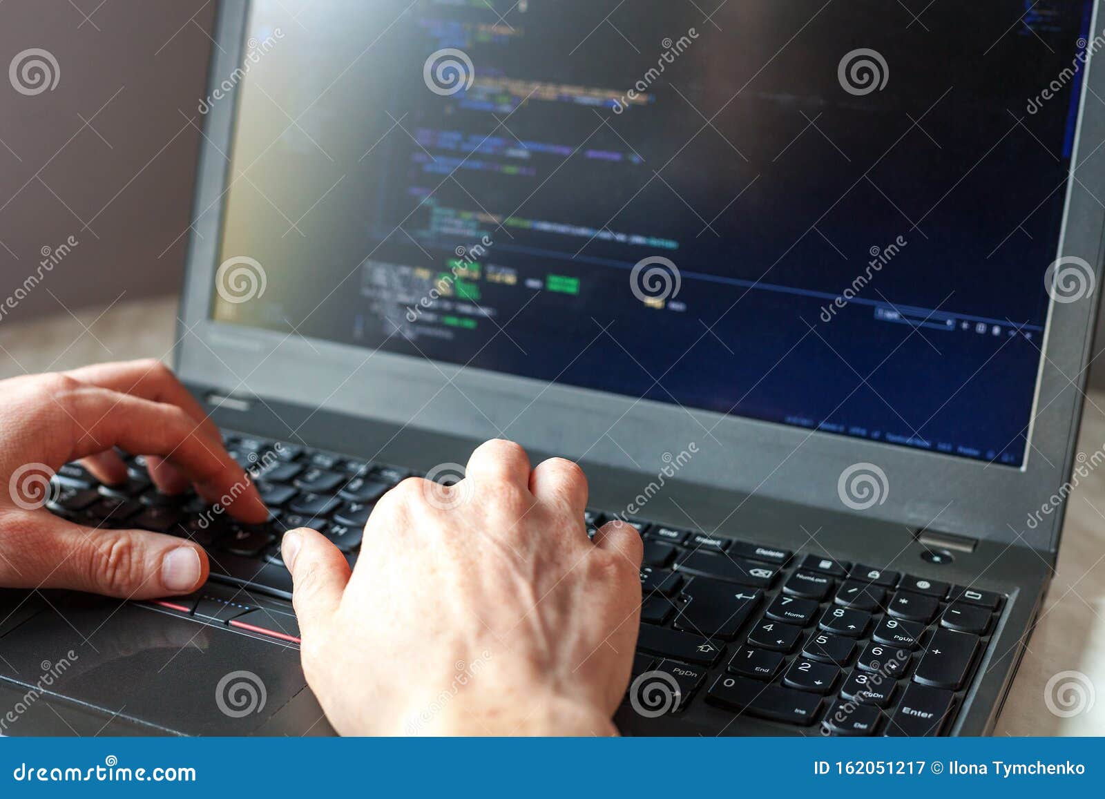 Programmer Coding on Laptop. Coder Hands Typing Program Code Stock ... Programmer Coding on Laptop. Coder Hands Typing Program Code Stock ...