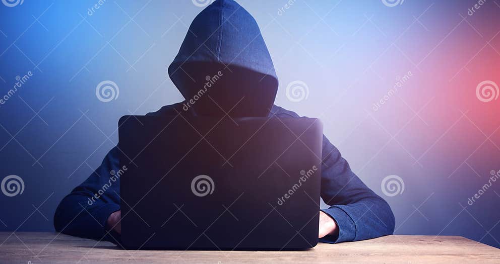 Programmer or Computer Hacker Typing Code Stock Photo - Image of data, coding: 351685870