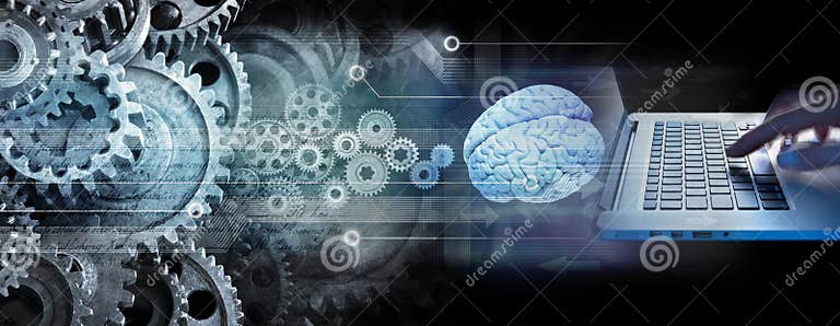 Programmer Computer Technology Business Innovation Stock Photo - Image ...