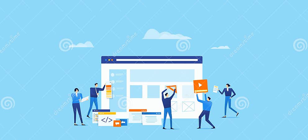 Programmer and Design Team Develop for Web Application with Business ...