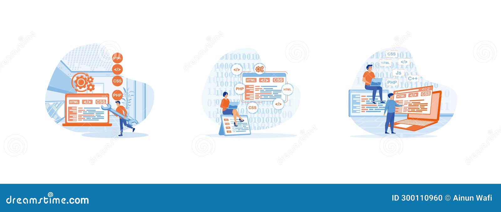 Programmer Developing Website Codingprogramming And Engineering 3464