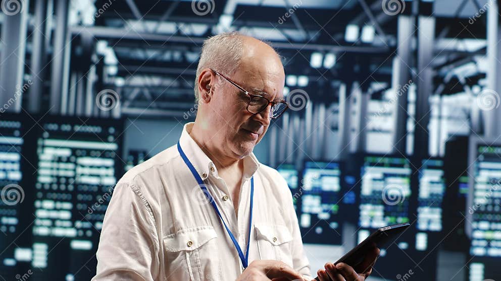 Programmer Does Server Hub Management Stock Image - Image of examination, programmer: 359256641