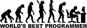 Programmer Evolution Vector Stock Vector - Illustration of work ...