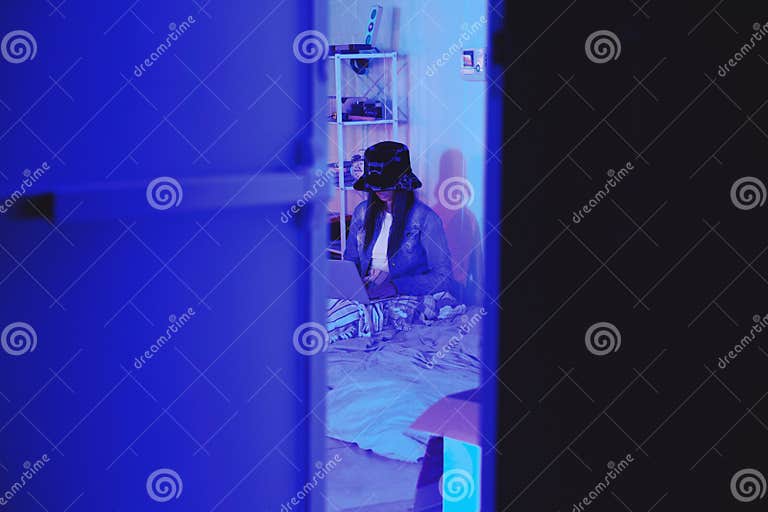 Programmer Hide Or Neon In Night Coding Web 30 Programming Or