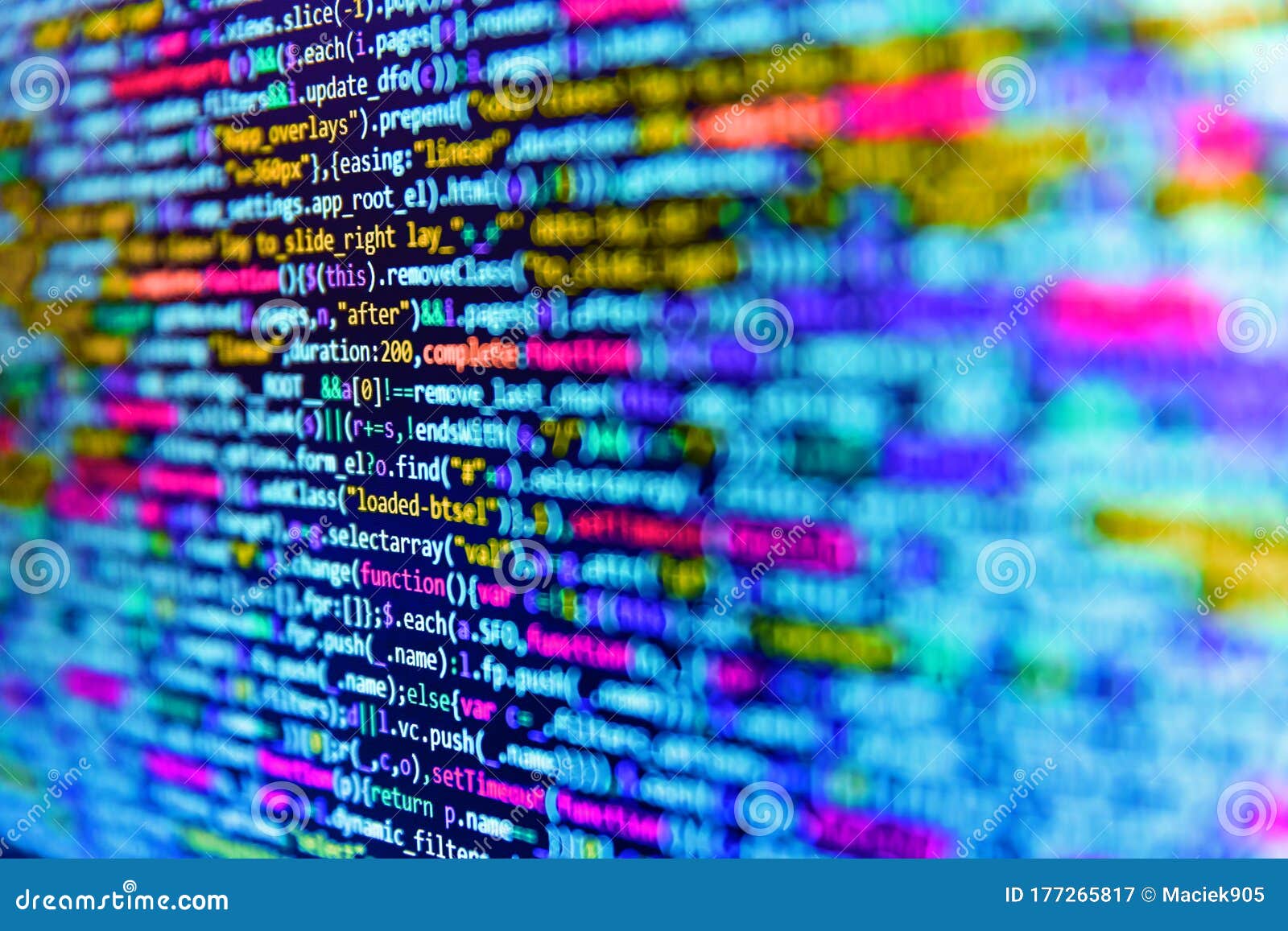 Programmer Occupation Html And Css Code Developing Screenshot Web Or Application Development 9147