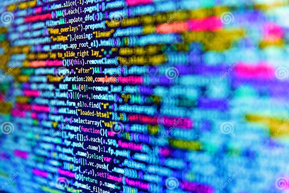 Programmer Occupation Html And Css Code Developing Screenshot Web Or 3841