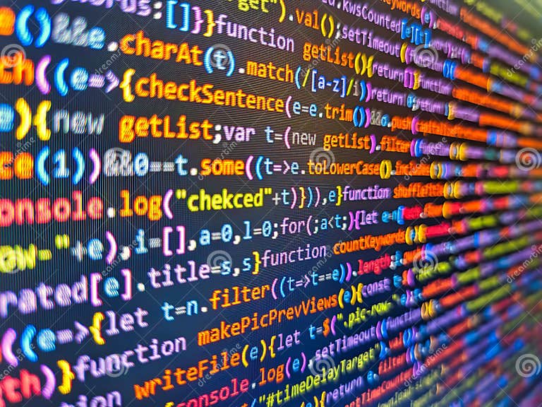 Programmer Occupation Job. Software Data Monitor New Function. Software ...