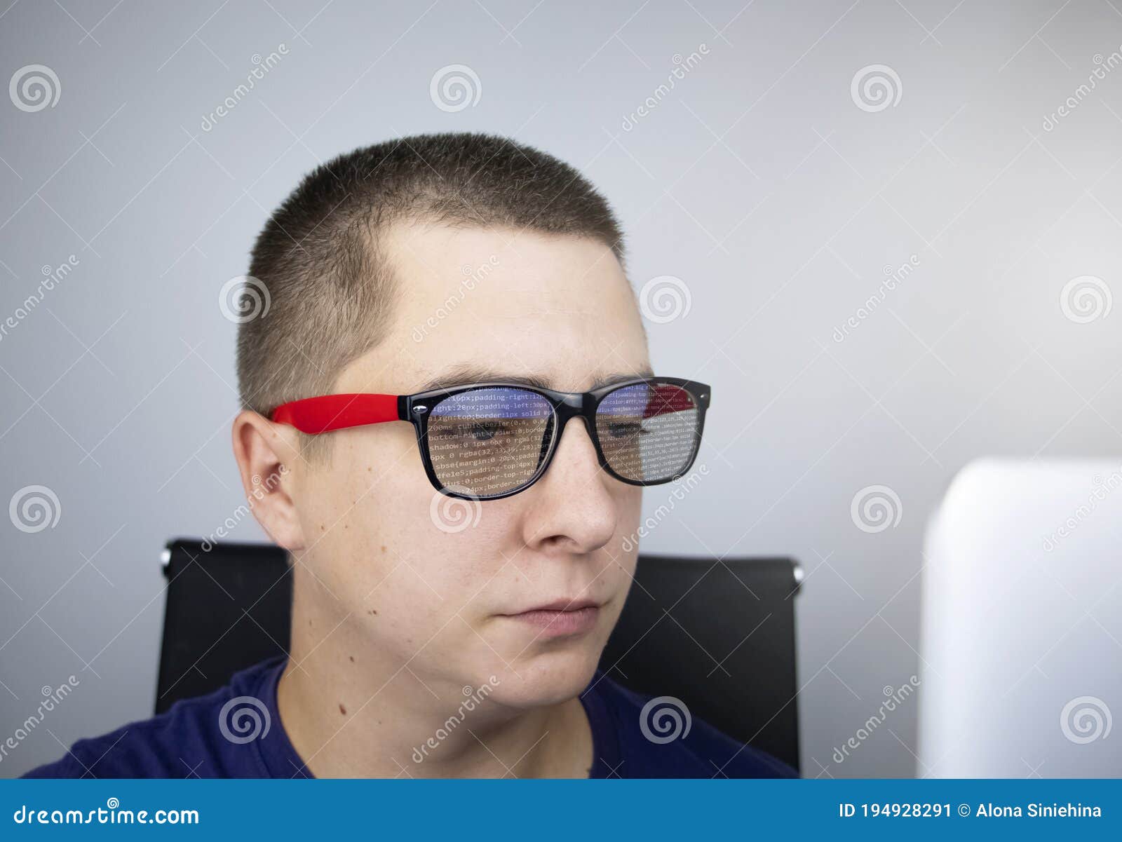 Programmer Glasses Reflect Code Stock Photos - Free & Royalty-Free Stock Photos from Dreamstime