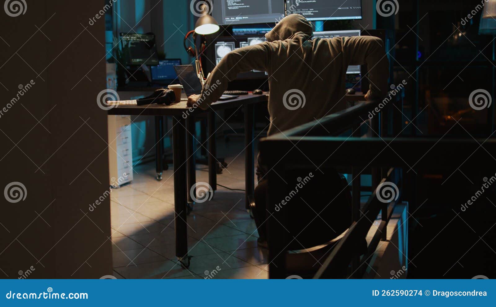 Programmer Sleeping and Falling with Chair in Office Stock Photo ... Programmer Sleeping and Falling with Chair in Office Stock Photo ...