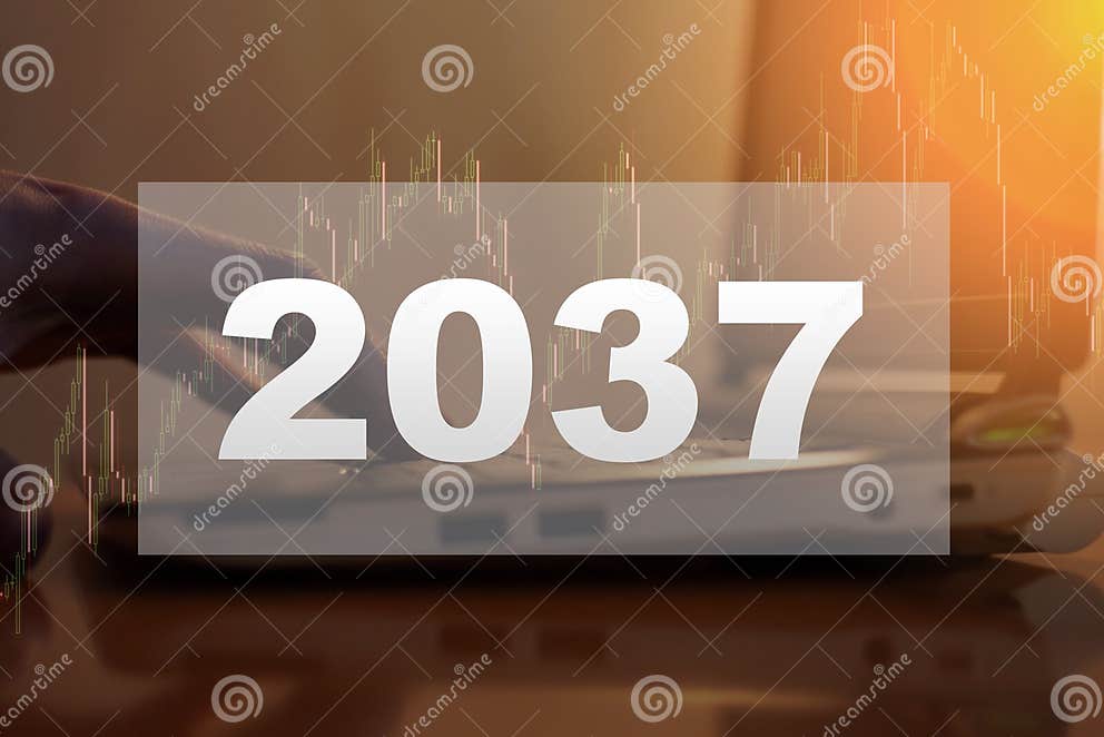 The Programmer is Typing Numbers on the Computer 2037 Stock Photo ...