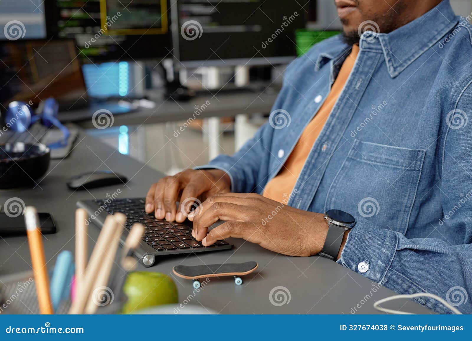 Programmer Typing Source Codes in it Development Company Stock Photo - Image of debug, software ...