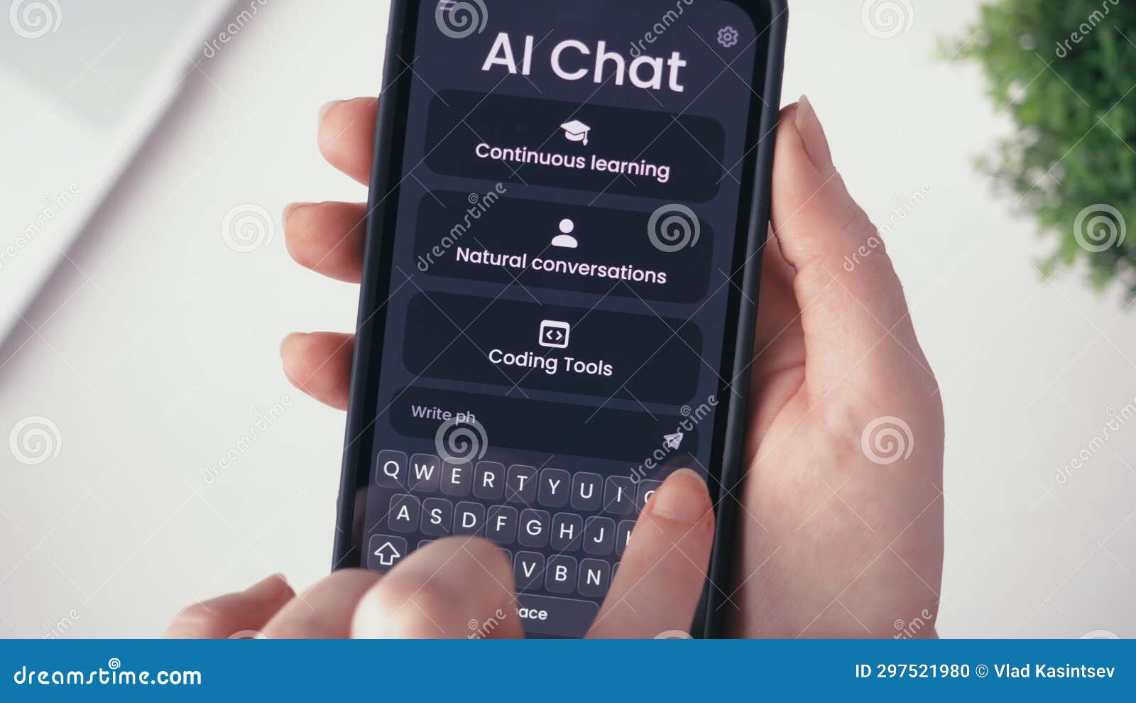 Programmer Using Ai Chat Bot As Help In Coding Artificial Intelligence Writes Php Code And