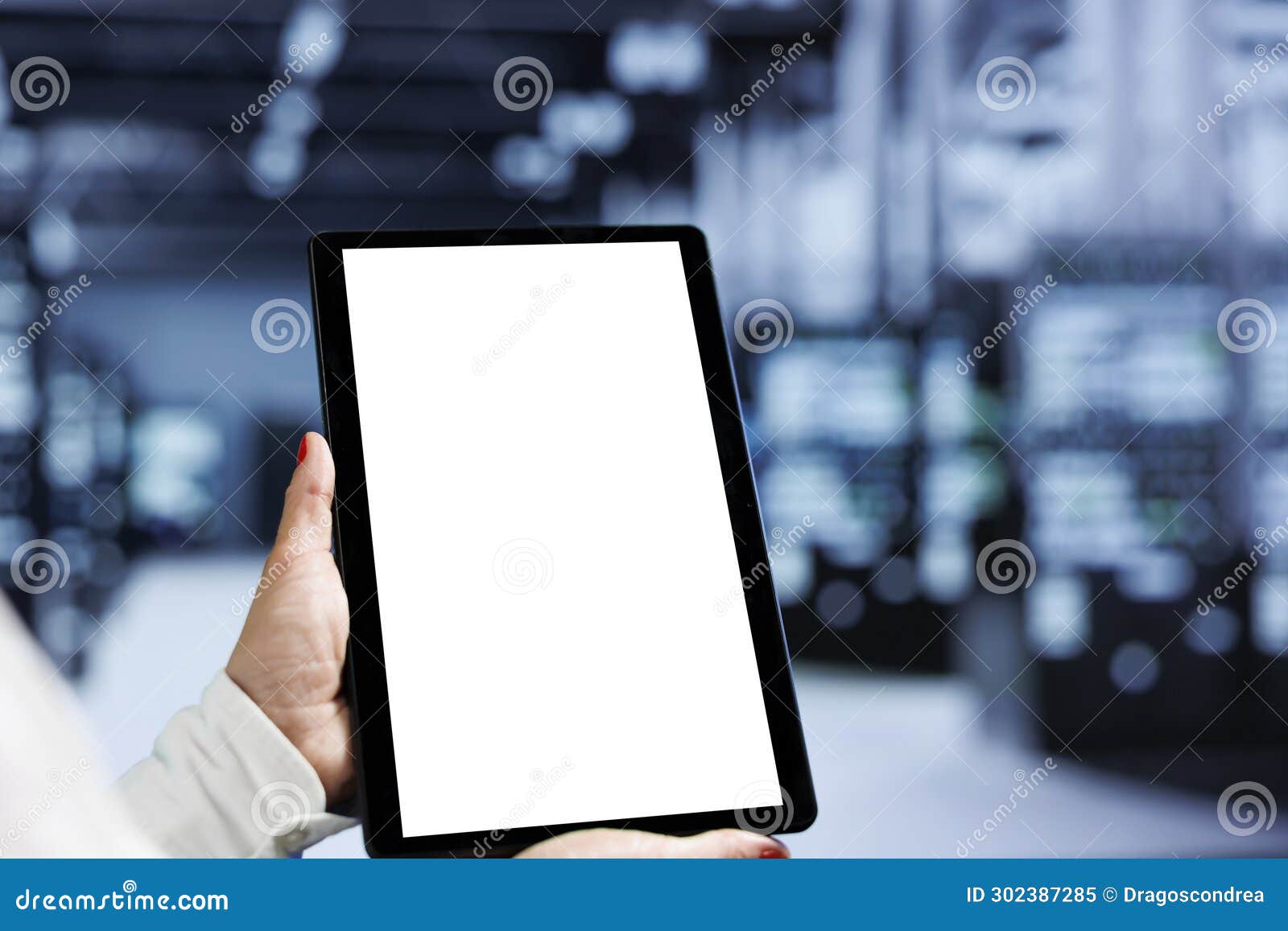 Programmer Using Tablet in Data Center Stock Image - Image of technical ... Programmer Using Tablet in Data Center Stock Image - Image of technical ...