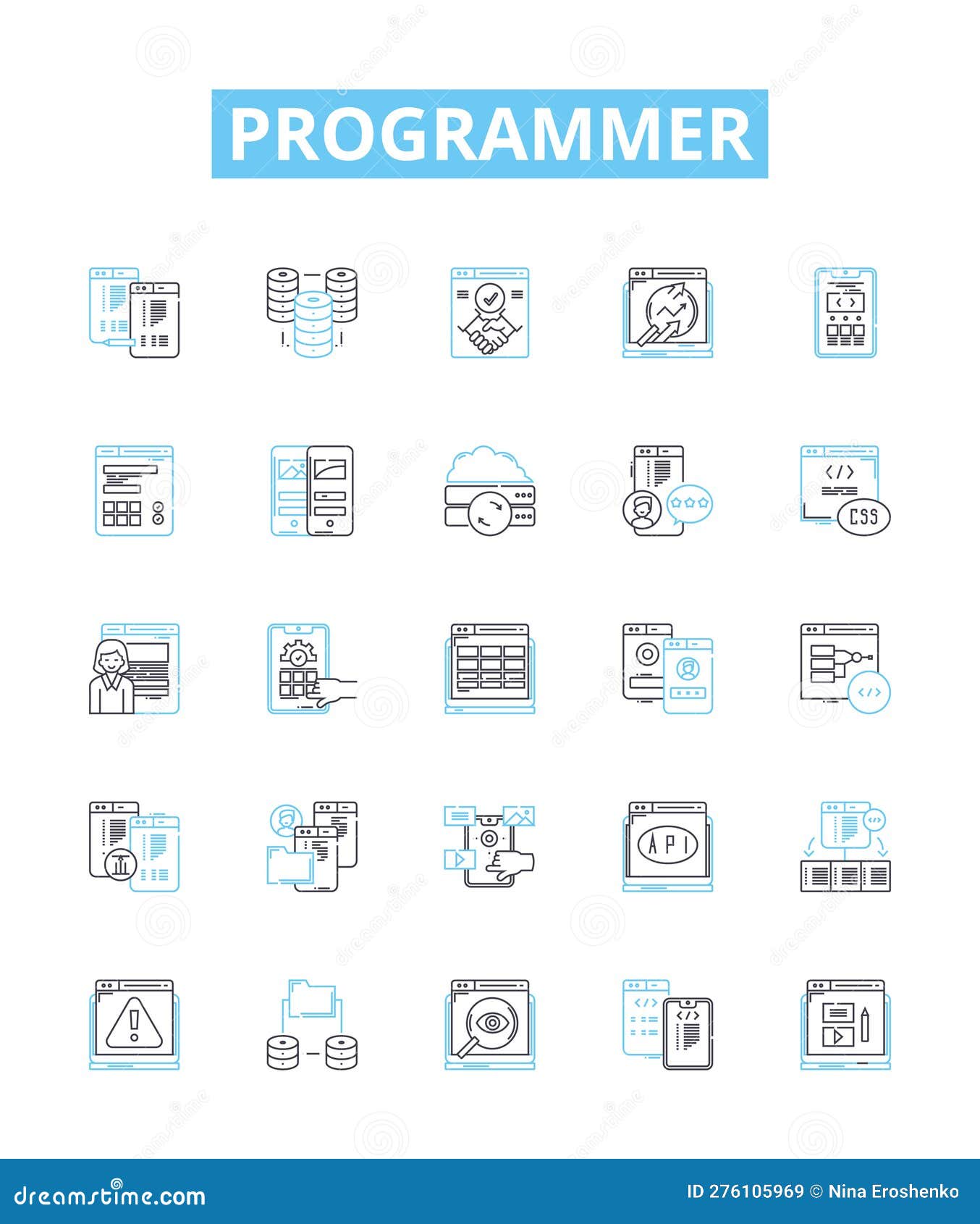 Developer Coder With Laptop And Documents Gear Cartoon Vector ...