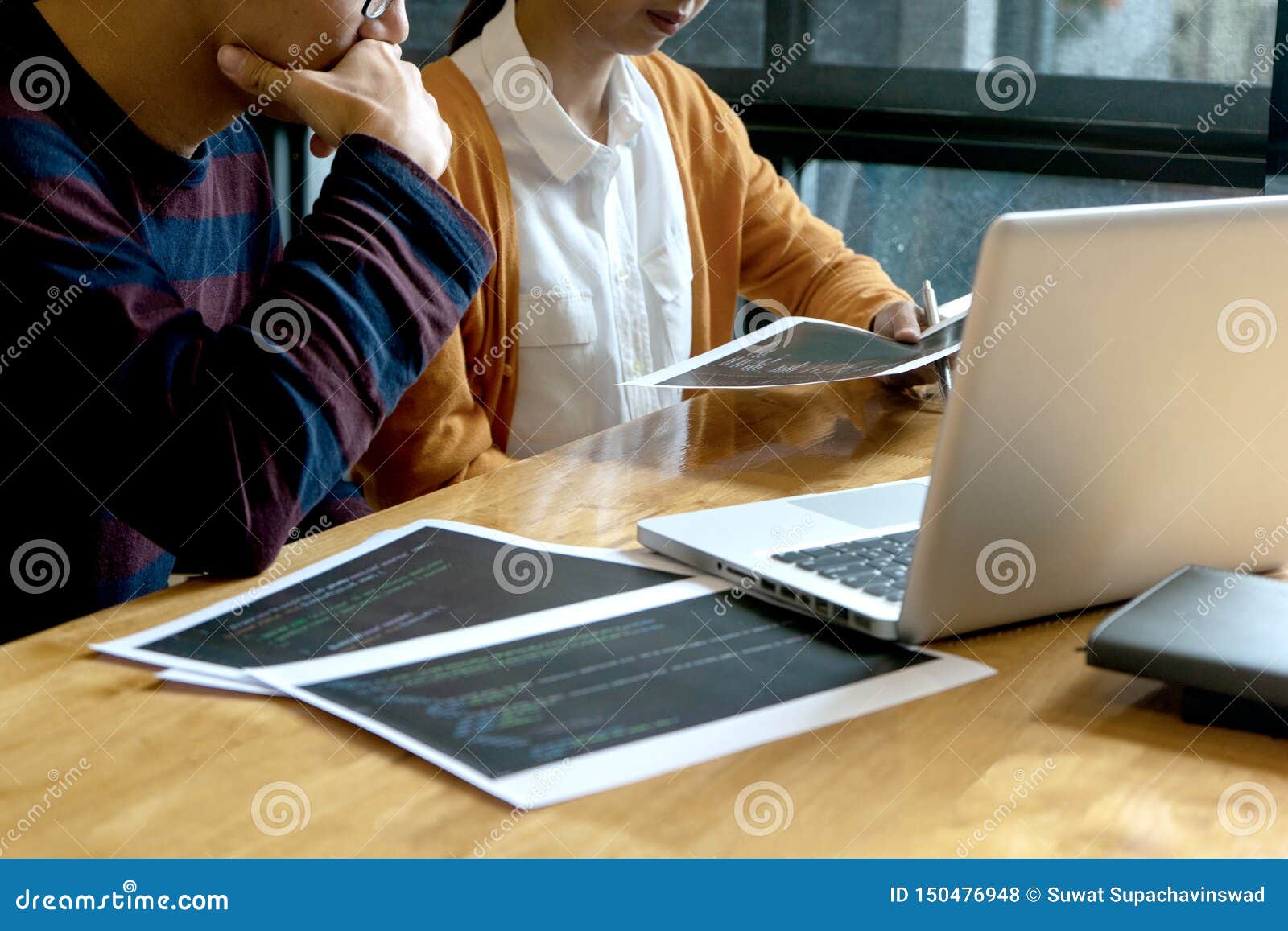 Programmer Work with Developing Programming Stock Photo - Image of ...