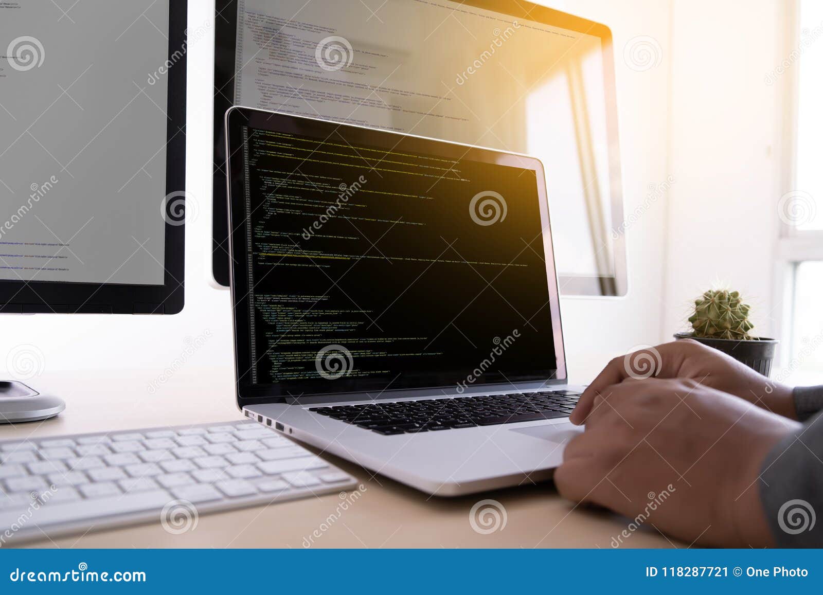 Programmer Working Developing Programming Technologies Web Design 4788