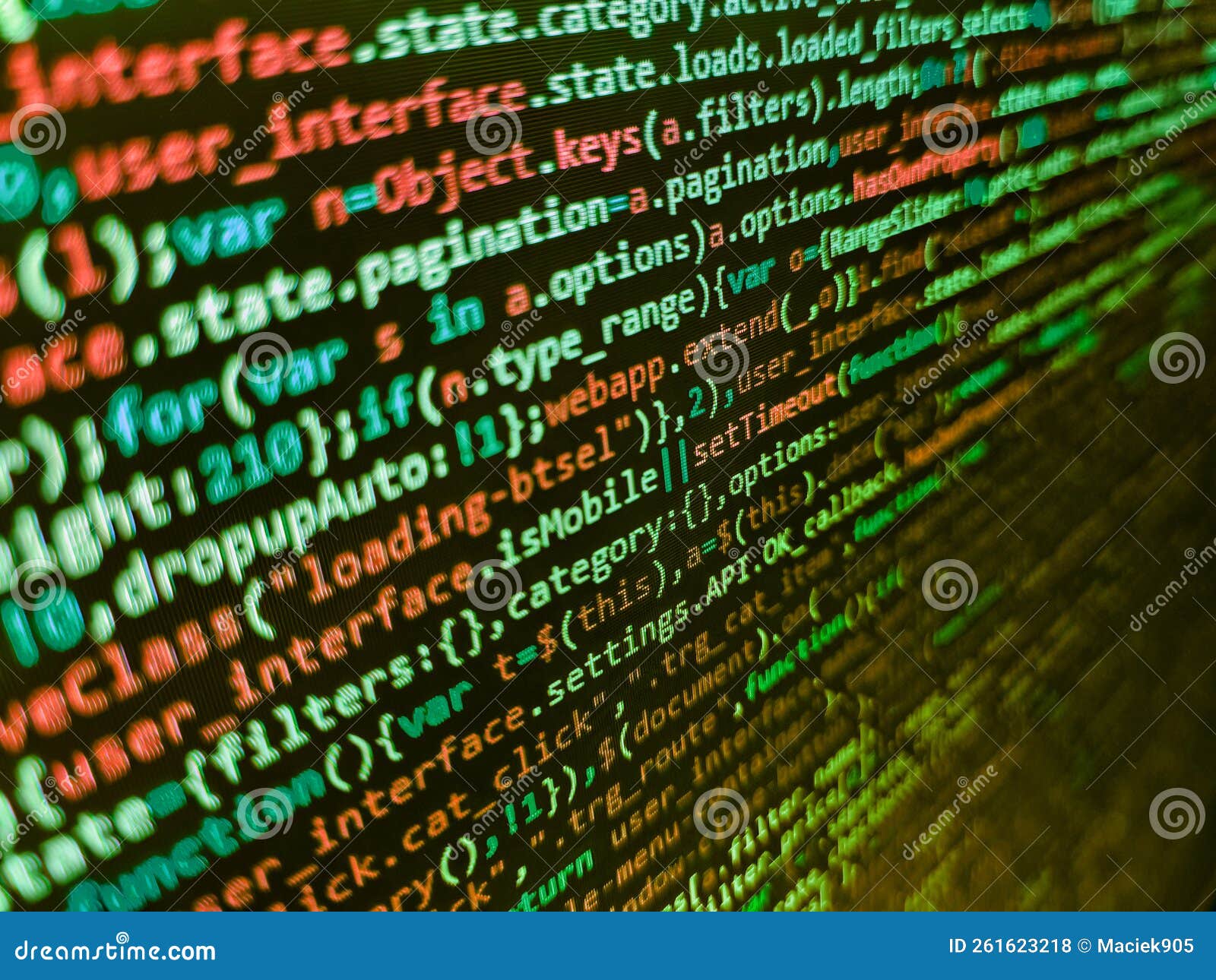 Programmer Working In A Software Develop Company Office Programmer Typing New Lines Of Html