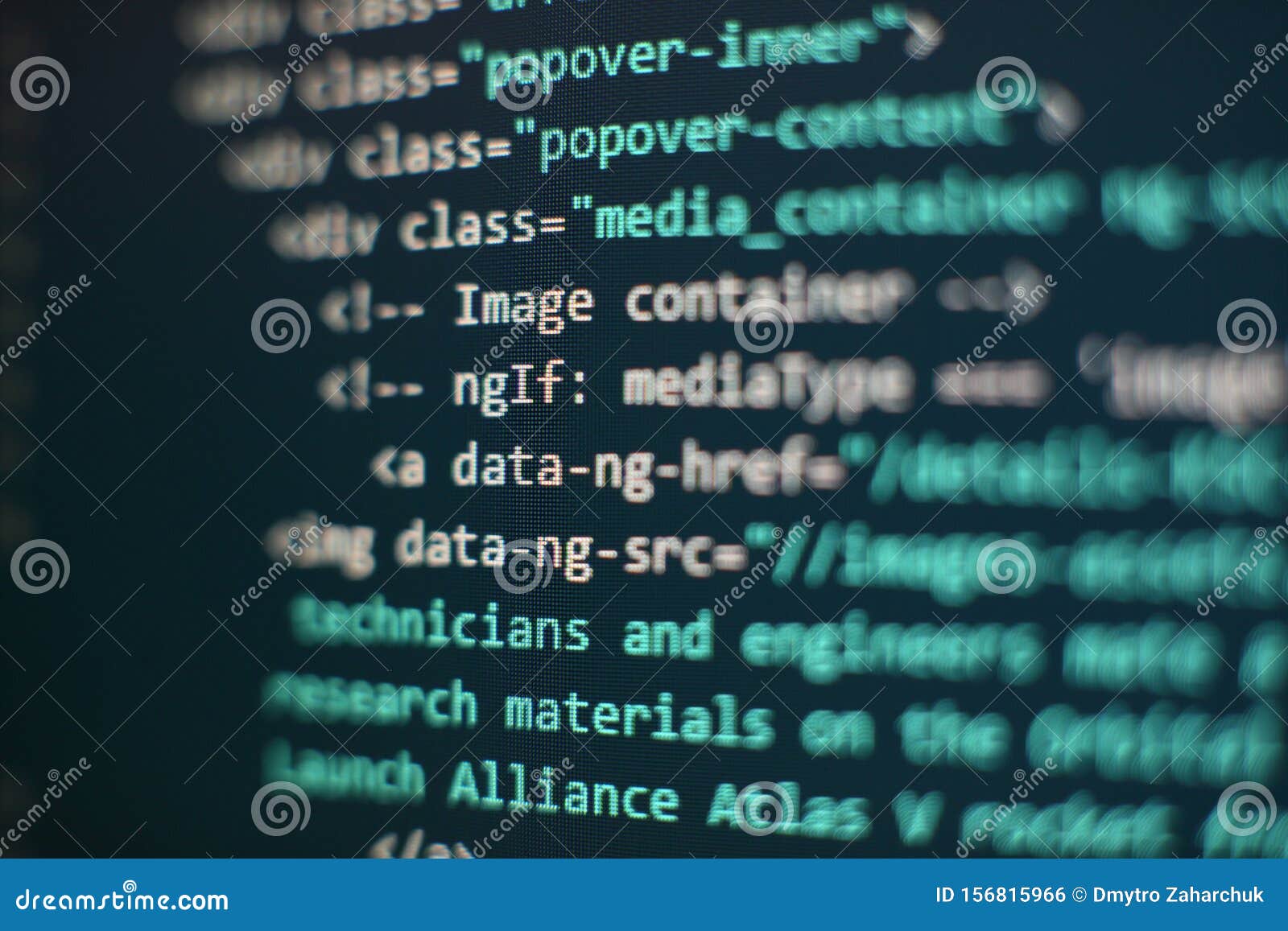Programmer Workplace Big Data Storage And Cloud Computing Representation Programming Code
