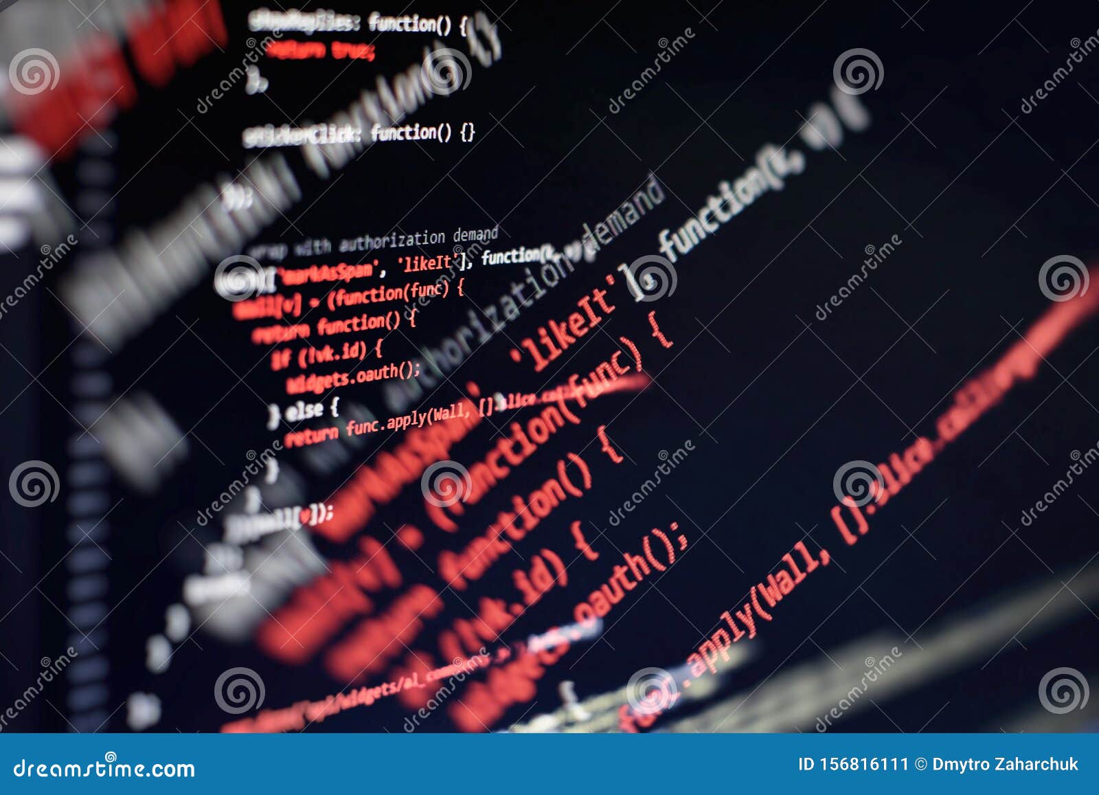 Programmer Workplace Big Data Storage And Cloud Computing Representation Programming Code