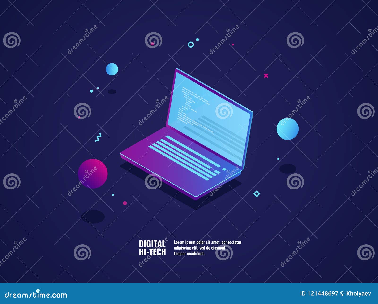 Programmering Van Toepassing En Software-ontwikkelingconcept, Laptop ...