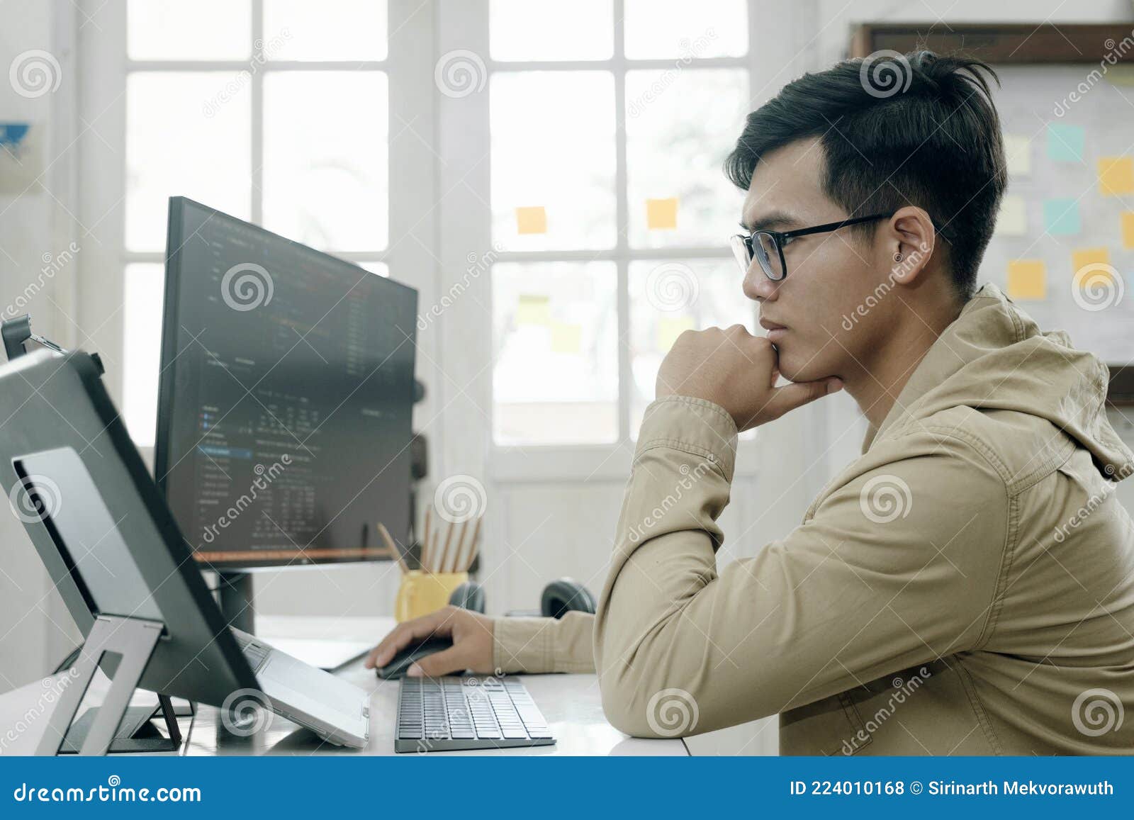 Programmers and Developer Teams are Coding and Developing Software ...