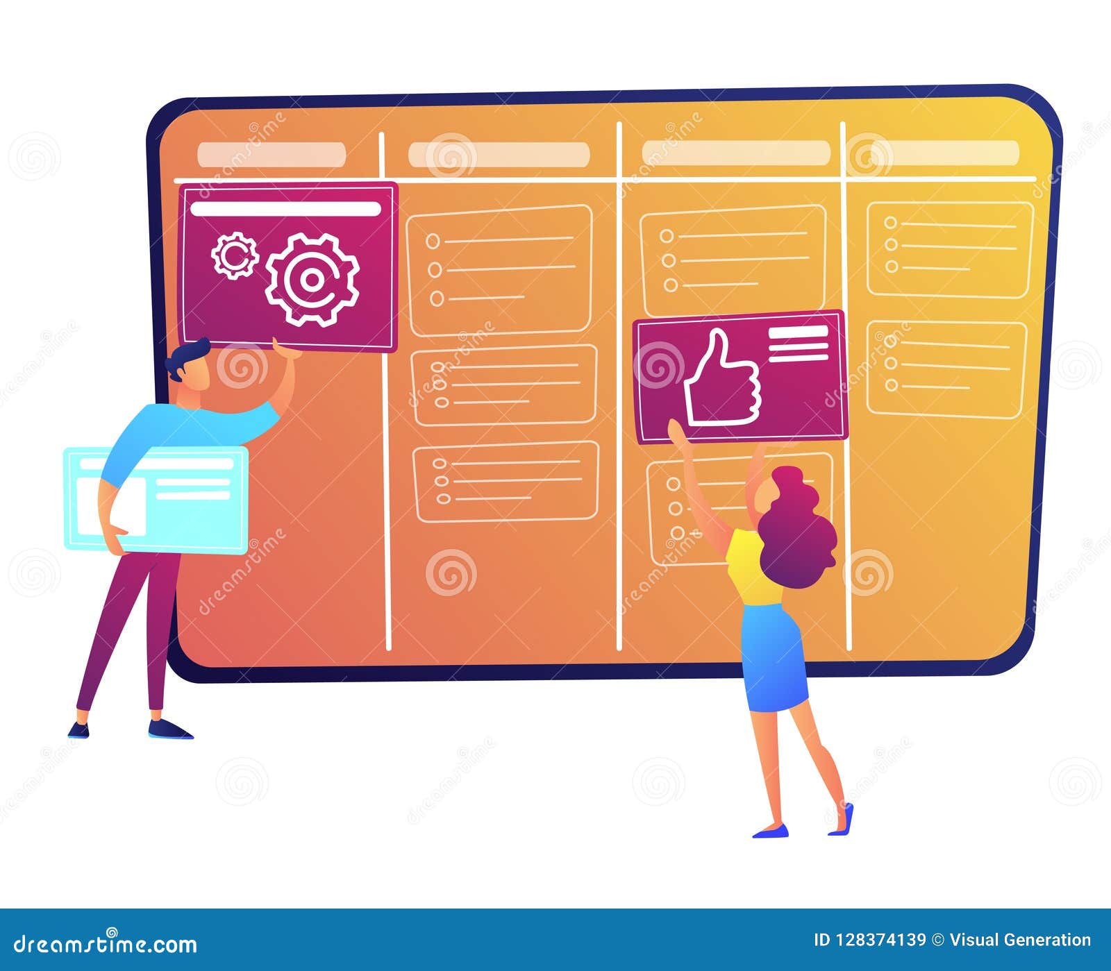 Scrum System. Business Processes Time Management Agility Team Work ...