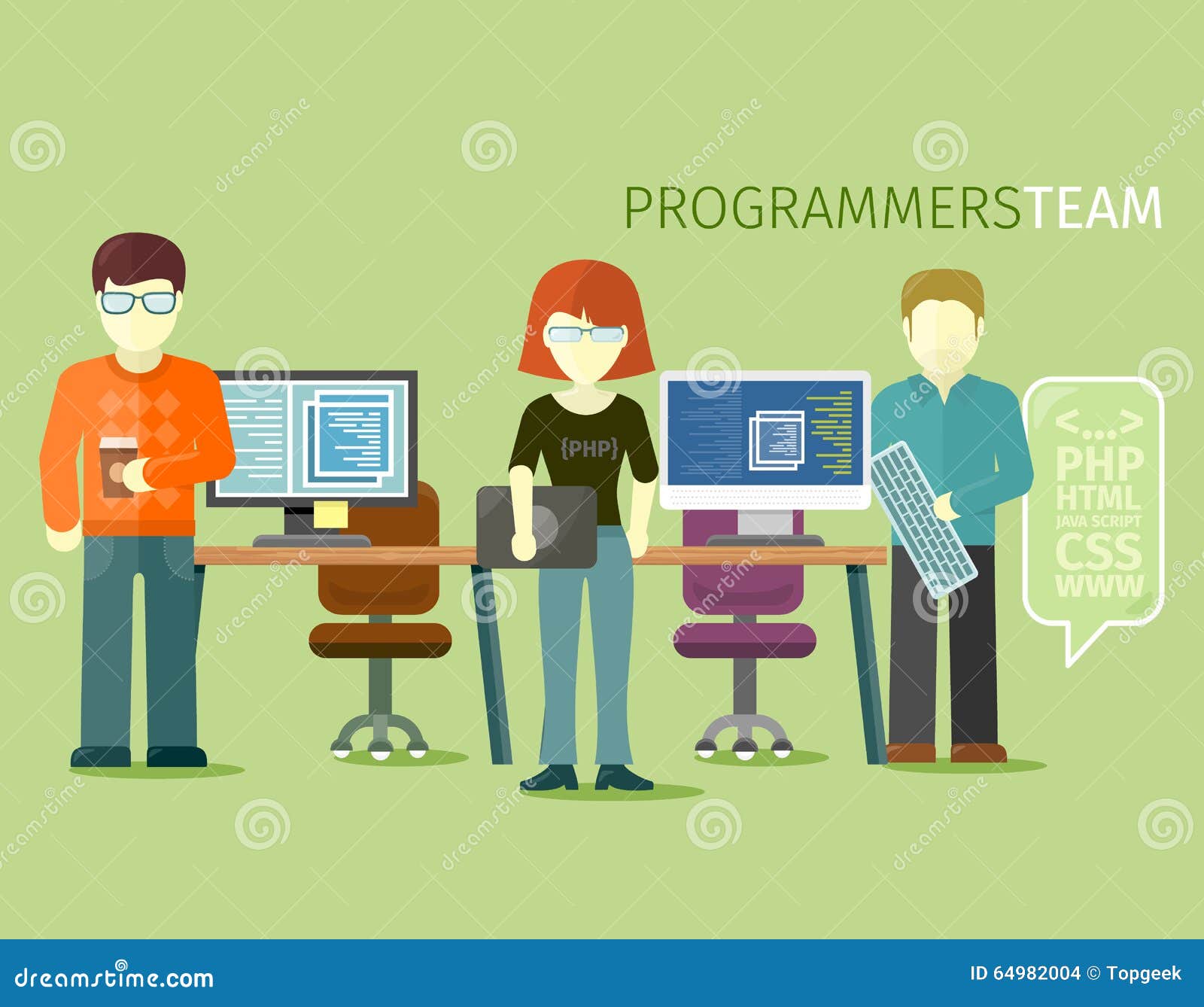 Programmers Team Are Working On A New Website Web Development Programming Coding Monitor