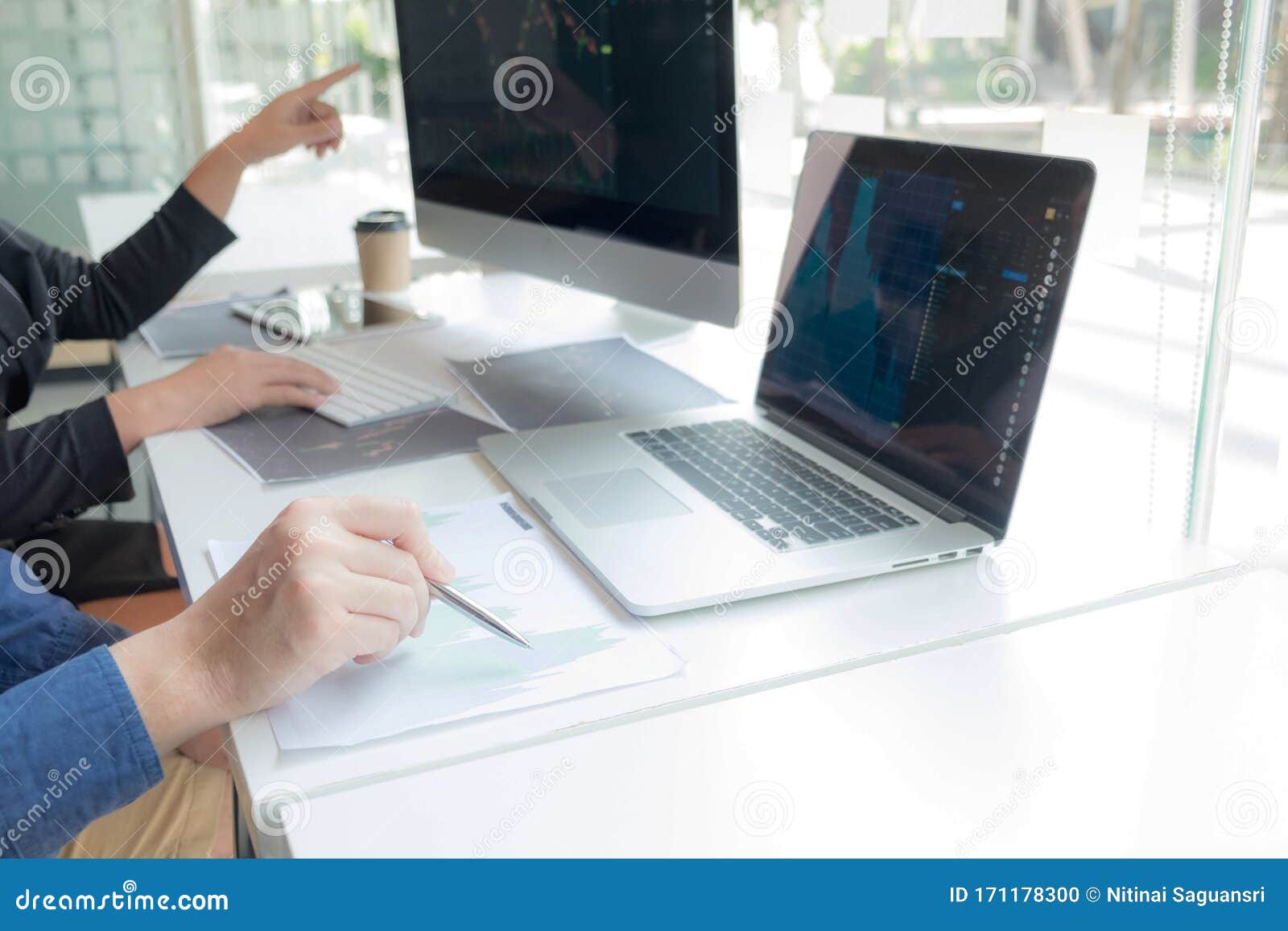 Programmers Work on the Development of Coding and Coding Technology on ...