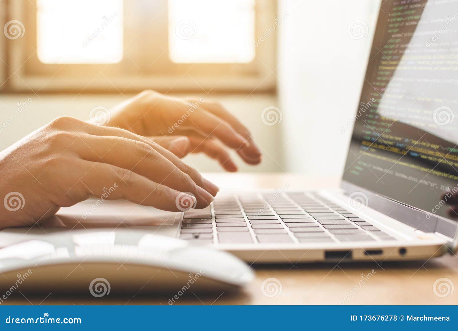 Programmers are Working As Software Developers or Web Sites Stock Photo ...