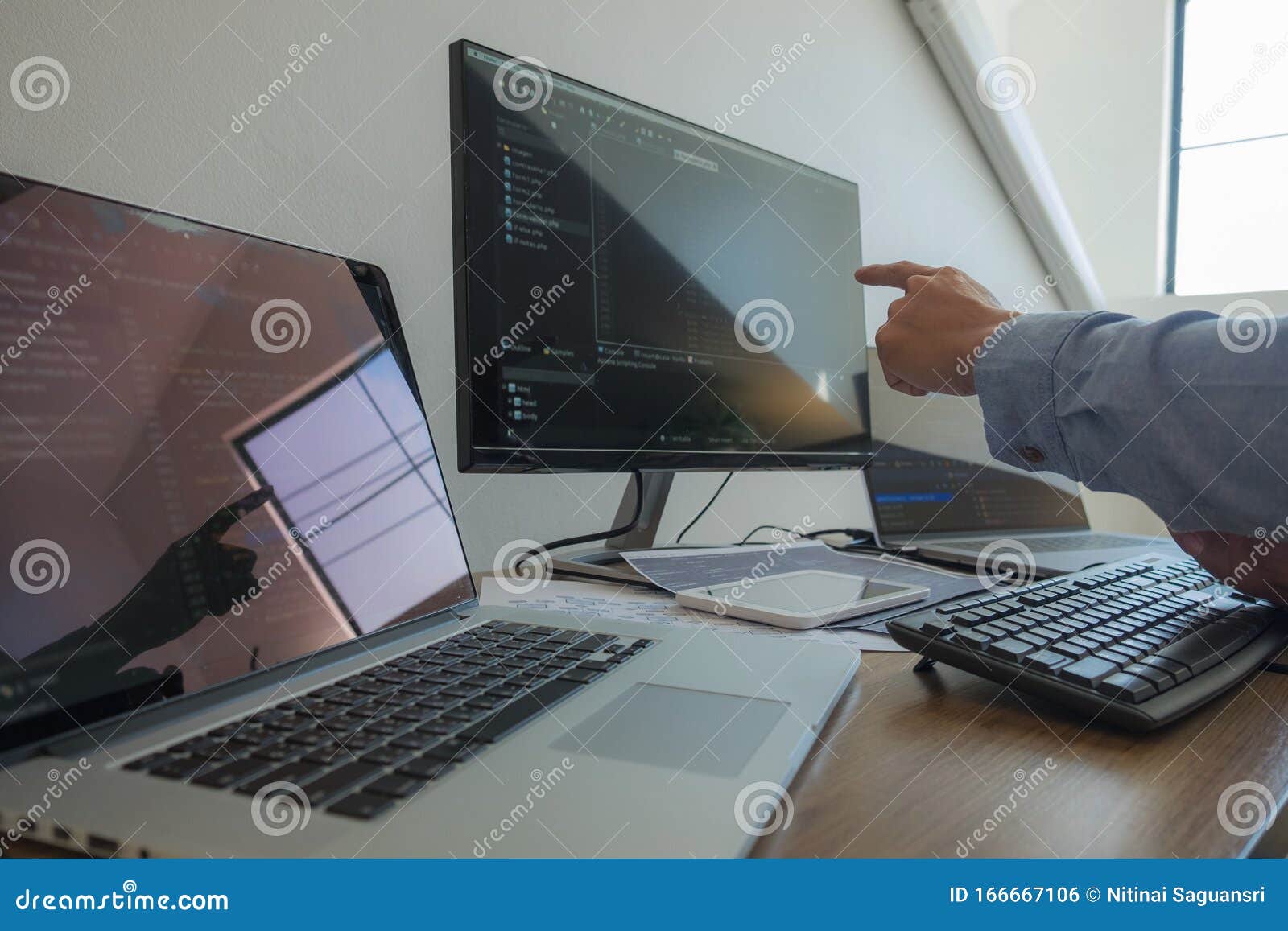 Programmers Working In Programming Programmer Developer And Coding Technology Website Design