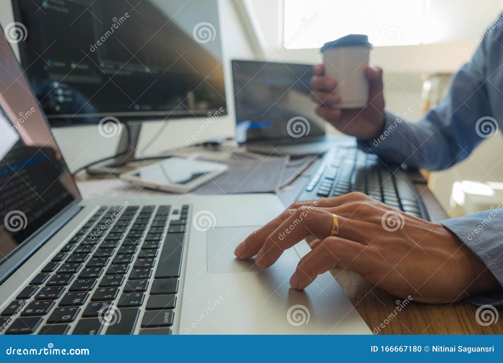 Programmers Working In Programming Programmer Developer And Coding Technology Website Design