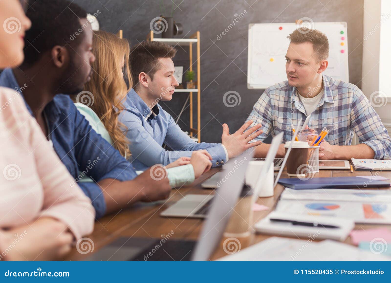 Programmers Working in Software Developing Company Stock Image - Image ... Programmers Working in Software Developing Company Stock Image - Image ...