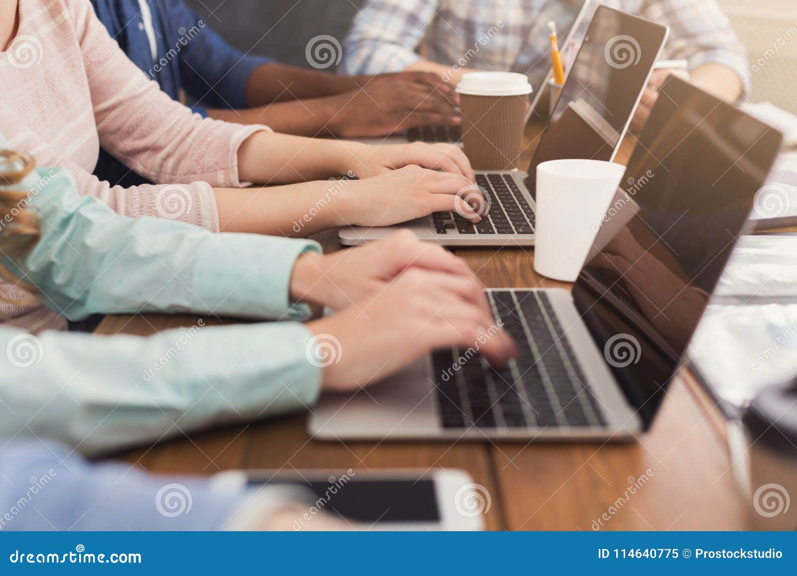 Programmers Working in Software Developing Company Stock Image - Image ...