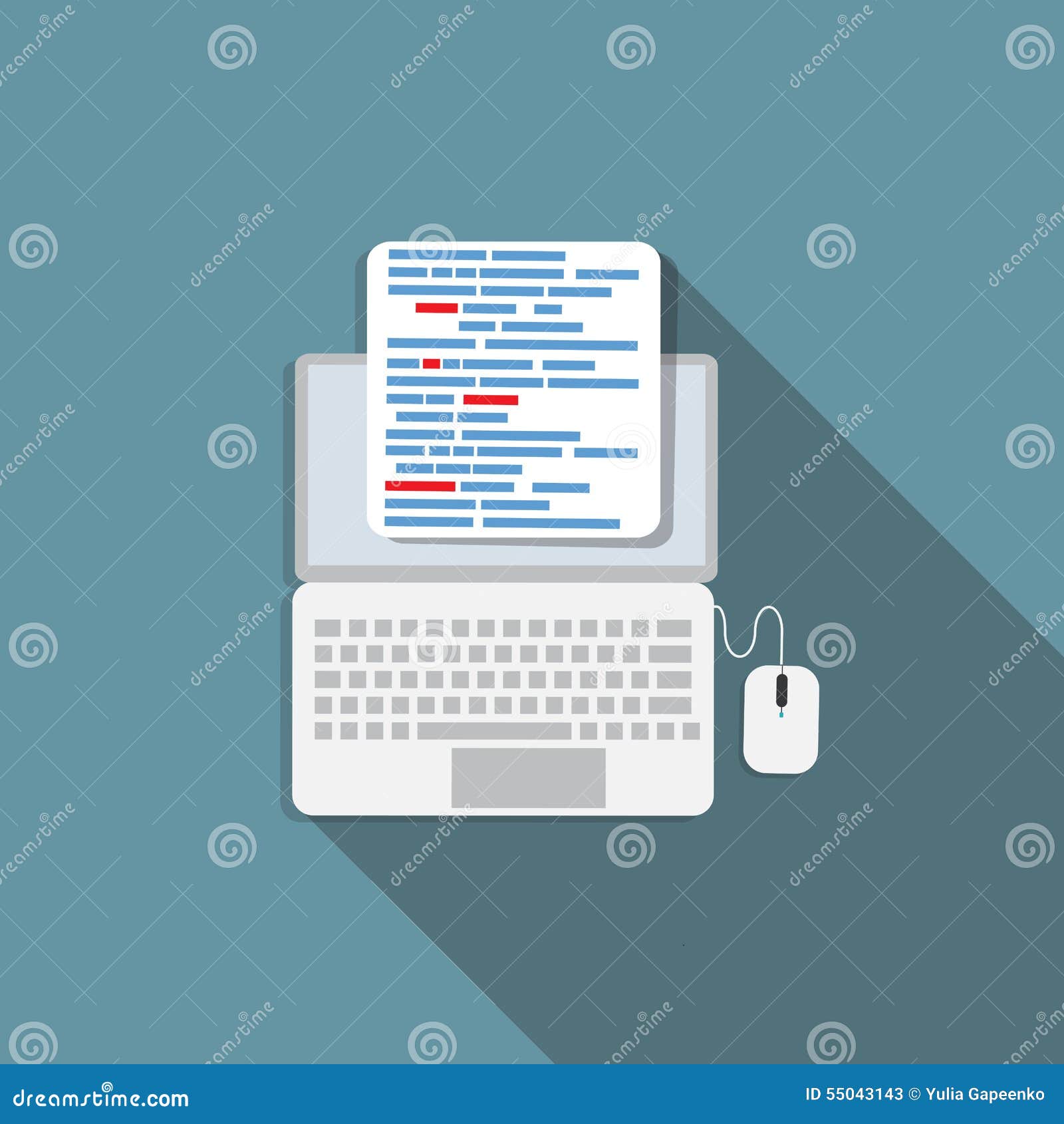 Programmierungskodierungs-Konzept-flacher Hintergrund-Vektor Vektor ...