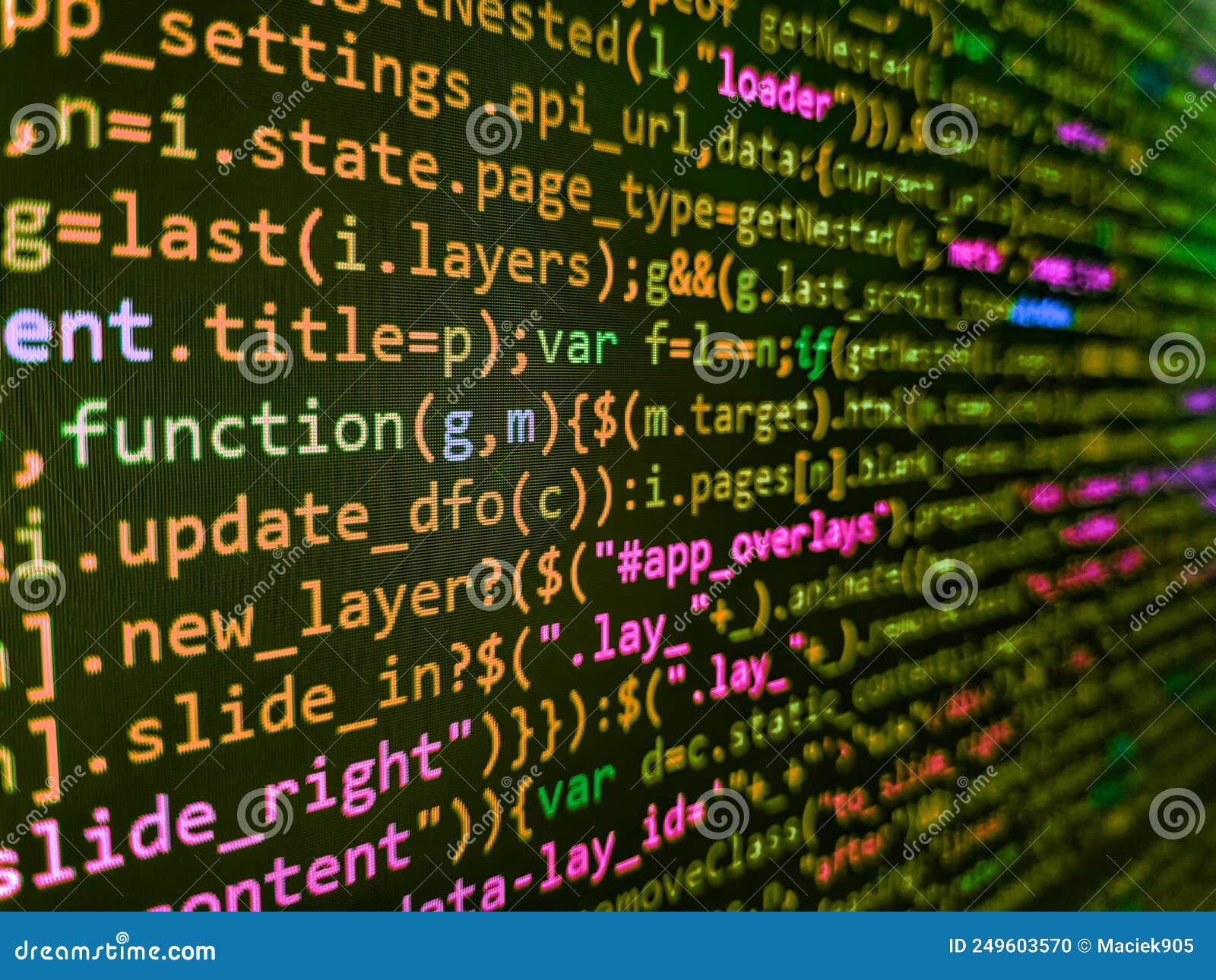 Programming Code Abstract Background Screen of Software Stock Photo ... Programming Code Abstract Background Screen of Software Stock Photo ...